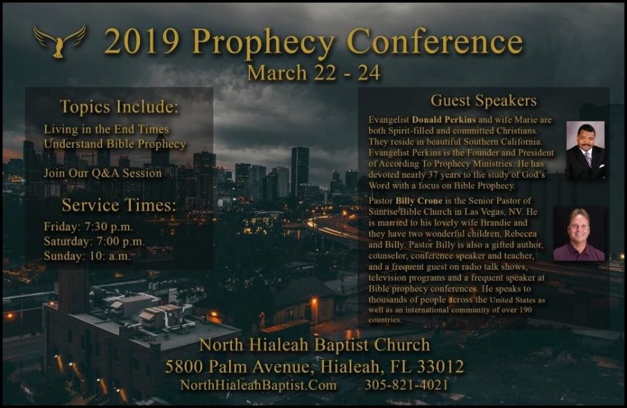 According To Prophecy Ministries Conference Schedules / 10th Annual ...